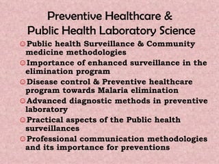 Post Basic Training for Medical Laboratory Technologists | PPT