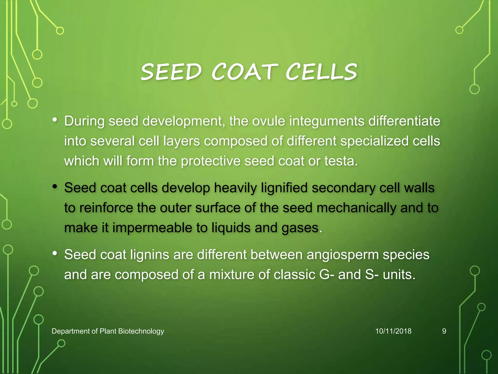 Cell biology of Lignification in plants | PPTX