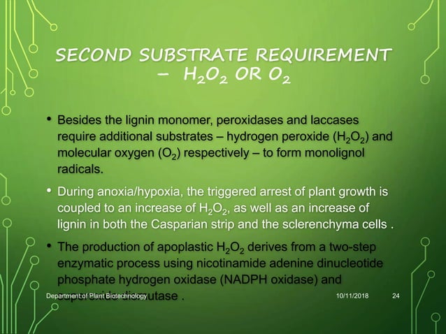 Cell biology of Lignification in plants | PPTX