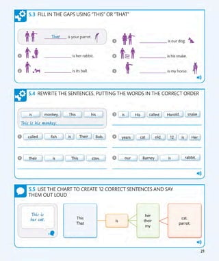 English for everyone. Practice book beginner 1 unit 5 | PDF