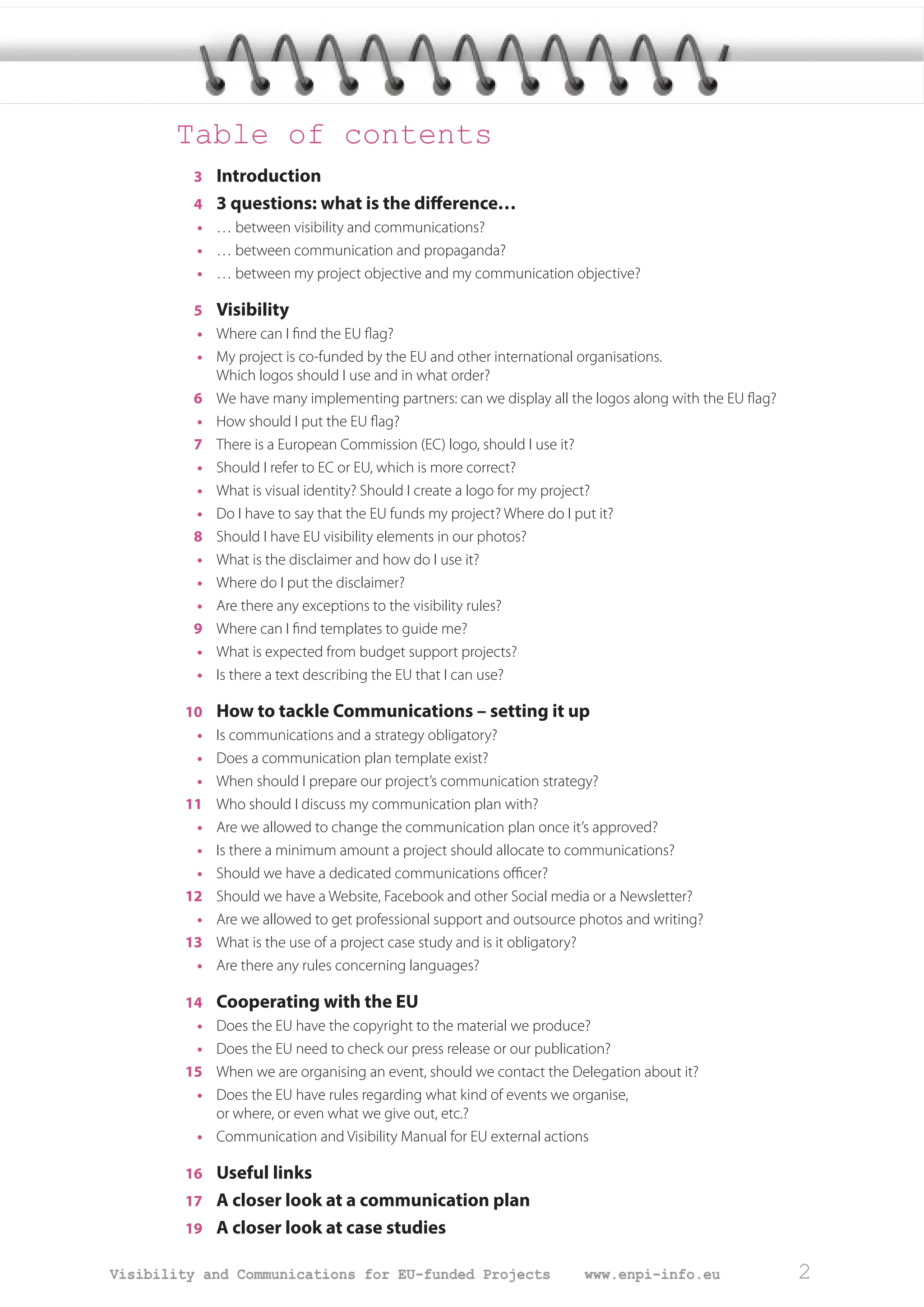 Visibility and communications | PDF