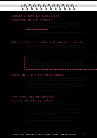 Visibility and communications | PDF