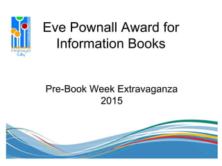Pbwe2015 information books | PPT | Australia and Oceania Travel ...