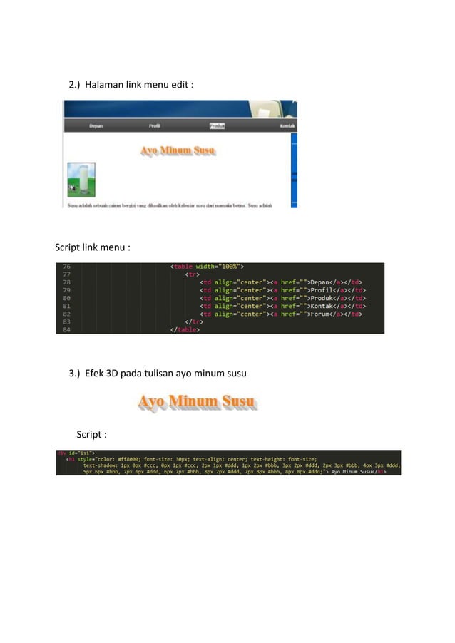 modul CSS tugas Pemrograman Berbasis Web | PDF
