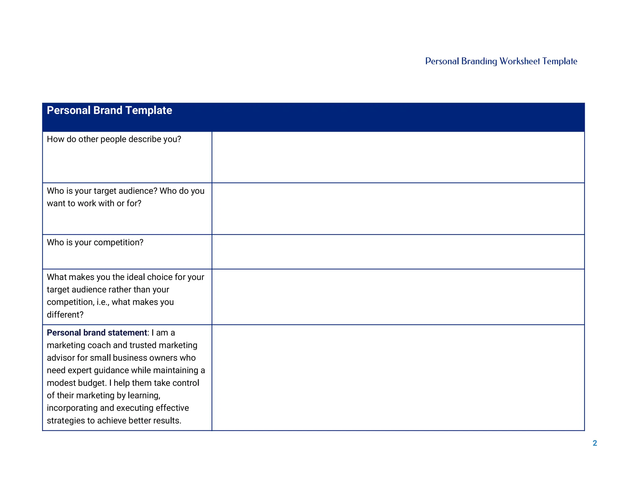 Personal Branding workbook step by step .pdf