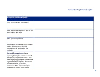 Personal Branding workbook step by step .pdf