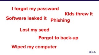 RIP seed phrases - the death and future of crypto wallets | PPT