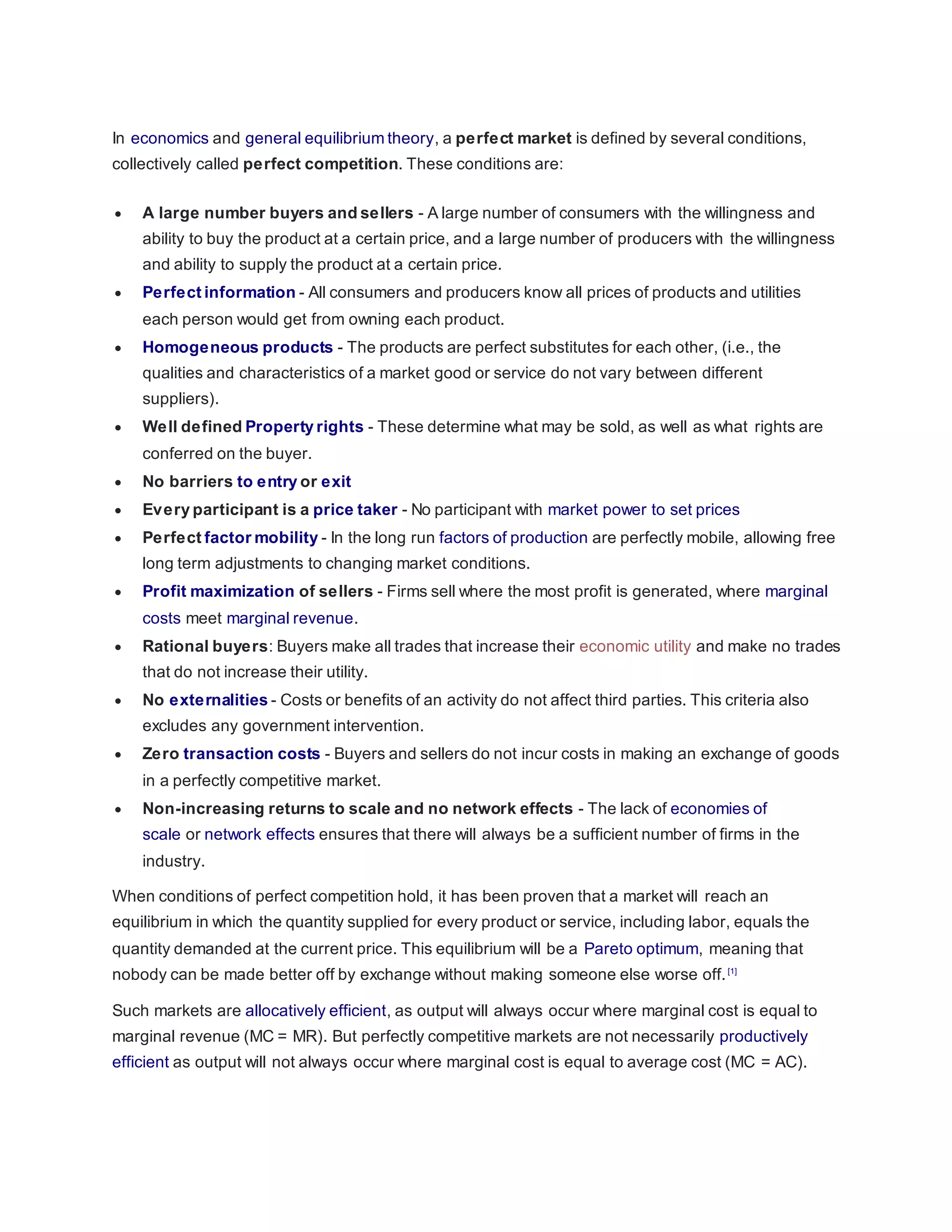 Monopolistic competition | DOCX