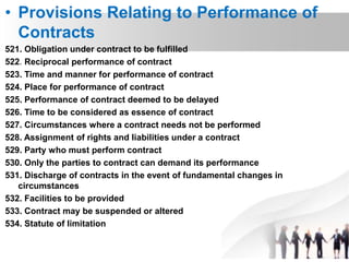 Performance of Contract | PPT | Free Download