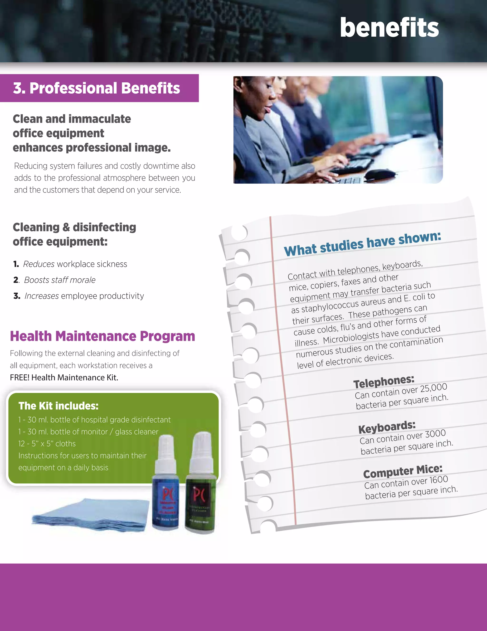 Pc computer cleaning (unit: cpu tower brochure | PDF