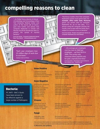 Pc computer cleaning (unit: cpu tower brochure | PDF