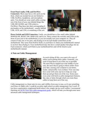 How to Build a Computer from Scratch. | PDF | Computing | Technology & Computing