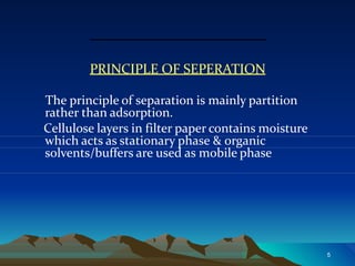 PAPER CHROMATOGRAPHY | PPTX