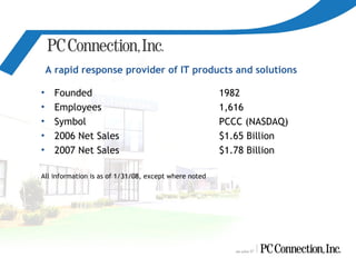 PC Connection | PPT