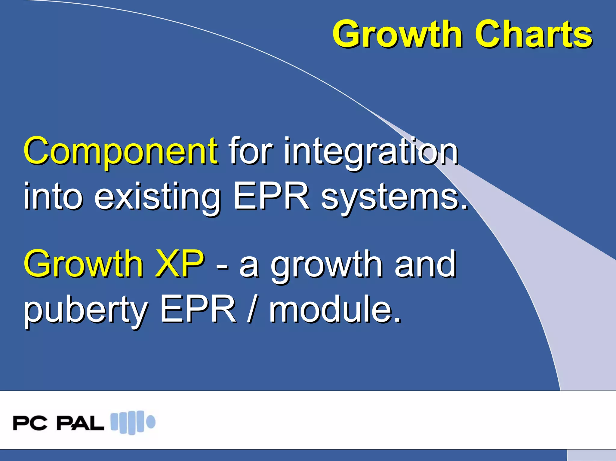 PC PAL - Growth charts and EPRs | PDF