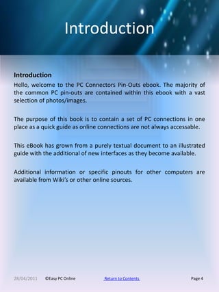 Pc PinOuts EasyPCOnline | PDF