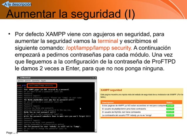 Instalación De Xampp En Linux Ppt