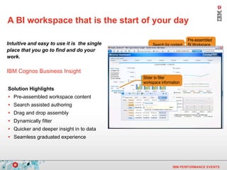 IBM Cognos 10 - Overview [1] | PPT