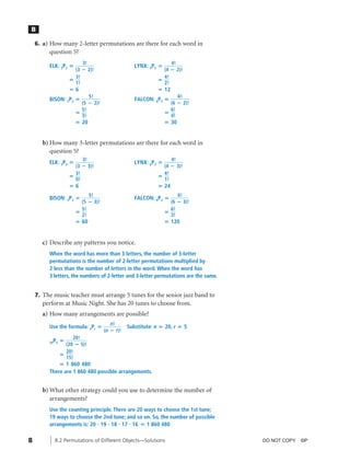 Pc12 sol c08_8-2 | PDF | Board Games and Puzzles | Games and Puzzles