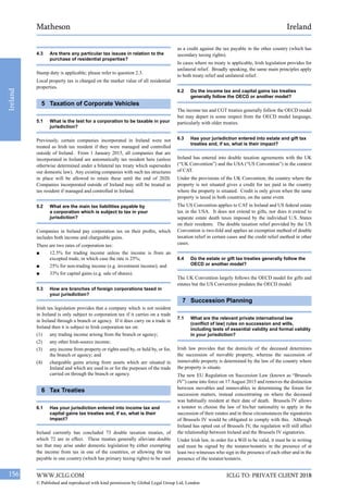 International Comparative Legal Guide to: Private Client 2018 | PDF