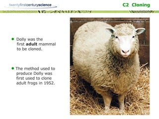 Pc2.11 Cloning Science Fiction Vs. Science Fact | PPT