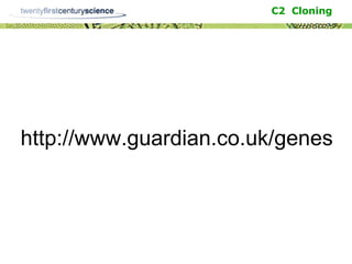 Pc2.11 Cloning Science Fiction Vs. Science Fact | PPT