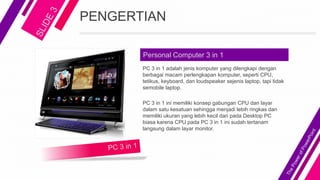 Pc 3 in 1 | PPT
