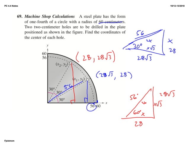 Pc 4.4 notes Trig of any angle | PPT