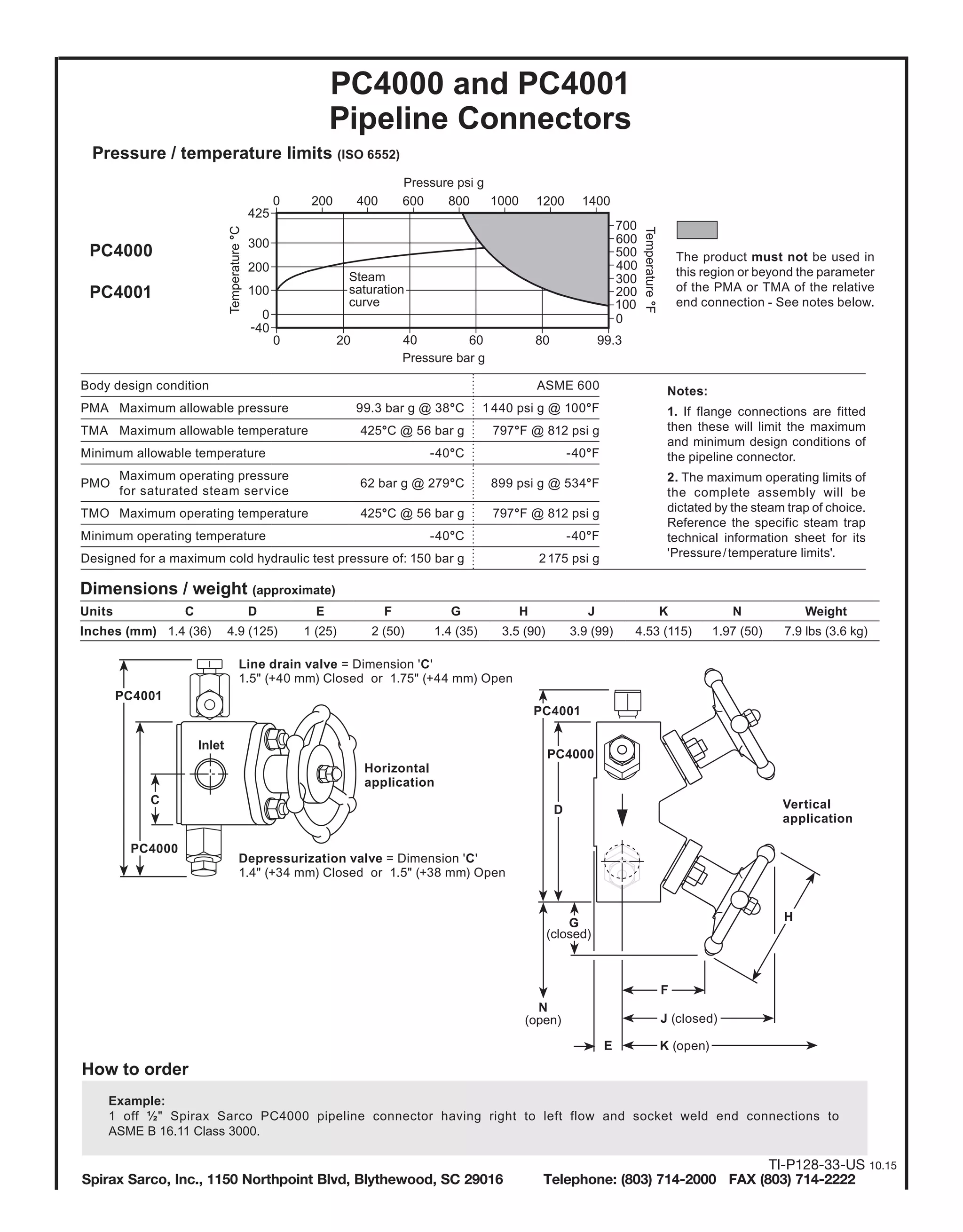 Technical Information for PC4000 Pipeline Connector | PDF | Home ...