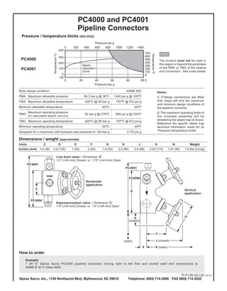Technical Information for PC4000 Pipeline Connector | PDF