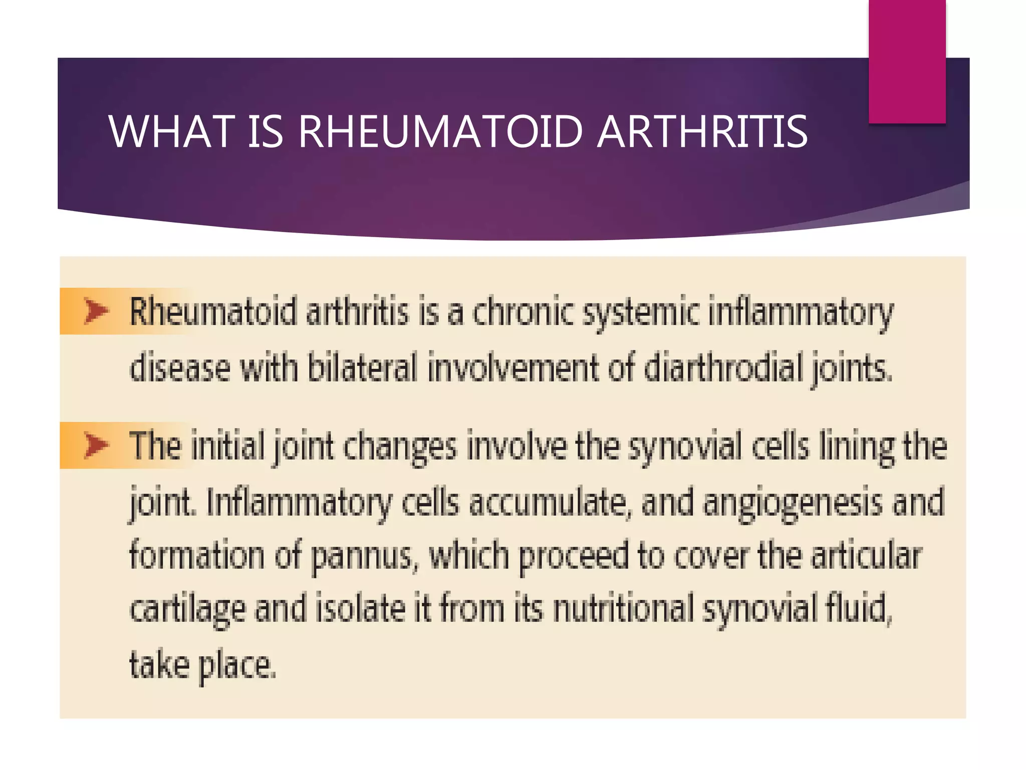 PATHO-PHYSIOLOGY OF RHEUMATOID ARTHRITIS, GOUT & ANEMIA | PPTX