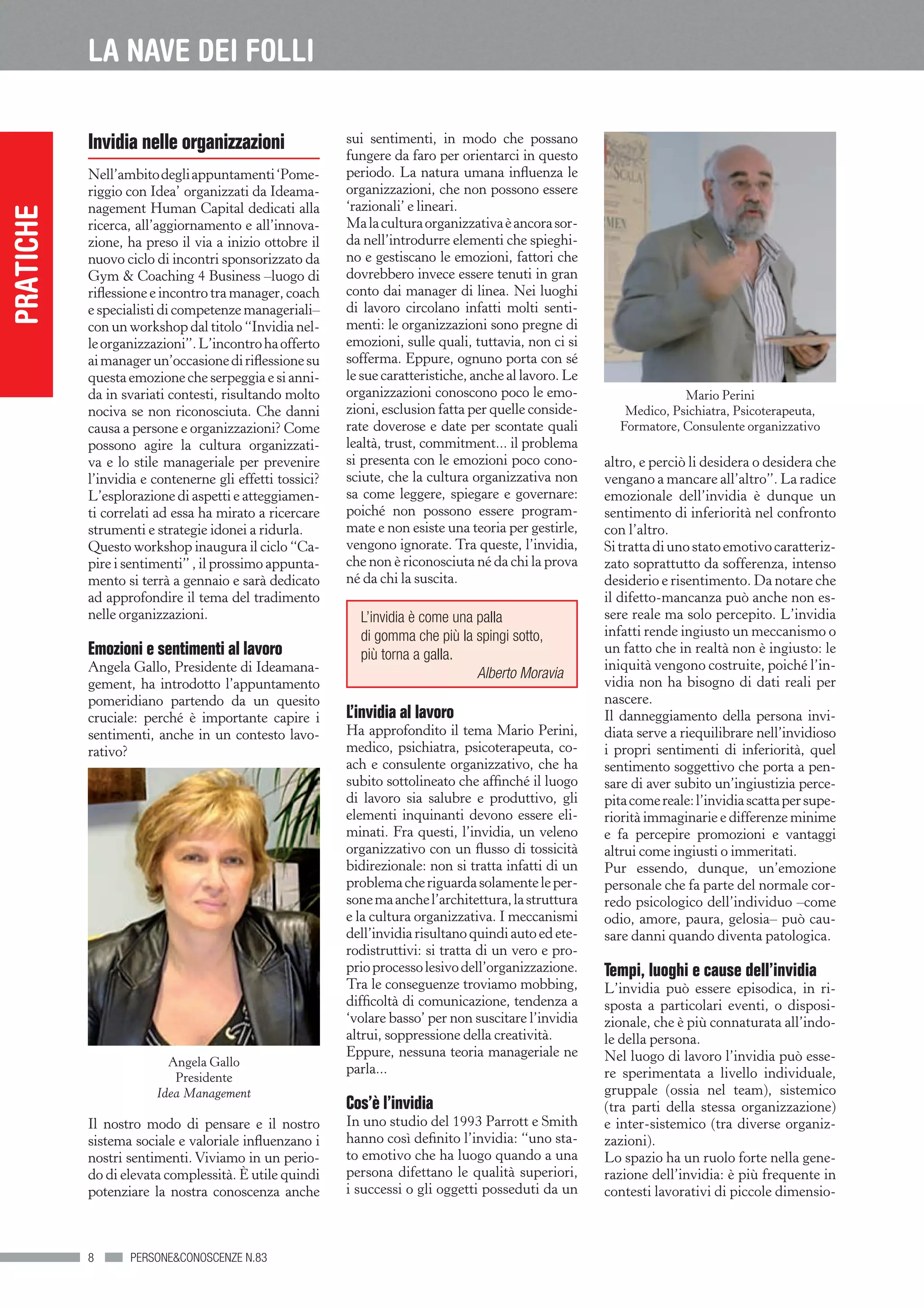 Invidia nelle organizzazioni | PDF