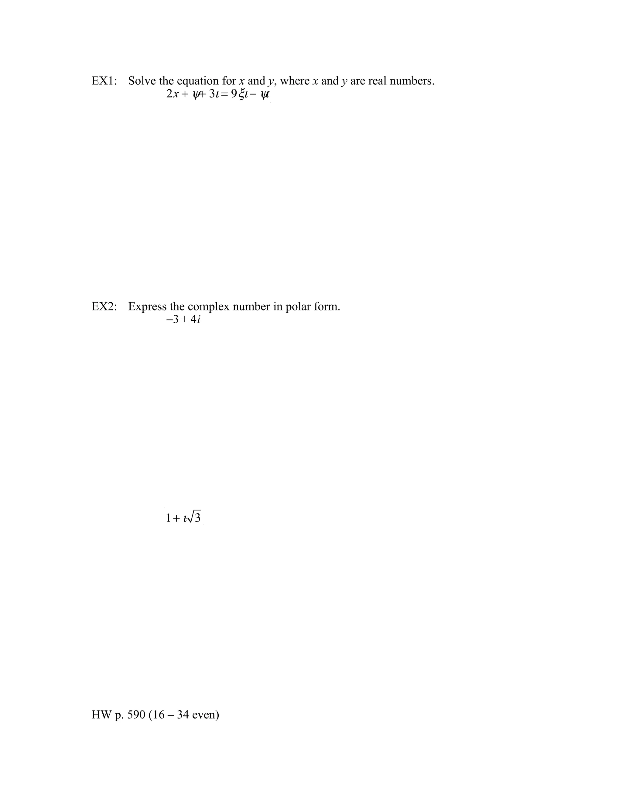 Pc9 6 complexplane notes | DOC