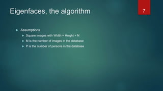 Face recognition using PCA | PPT