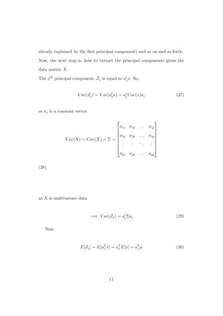 Principal Component Analysis | PDF