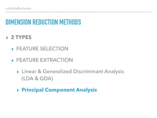 Mathematical Introduction to Principal Components Analysis | PPT