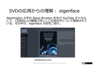 Math in Machine Learning / PCA and SVD with Applications | PPT