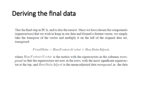 Principle Components Analysis Machine Learning.pptx