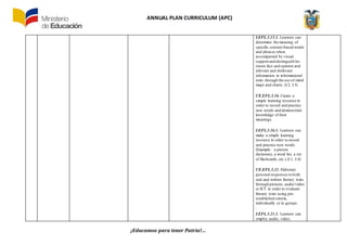Pca a1.2 3 ro, 4to , 5to de basica | PPT