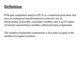 PCA-LDA-Lobo.pptxttvertyuytreiopkjhgftfv | PPT