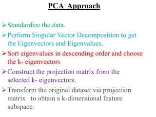Principal Component Analysis (PCA) and LDA PPT Slides | PPTX