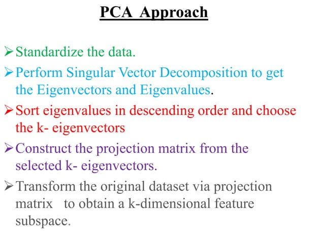Principal Component Analysis (PCA) and LDA PPT Slides | PPTX | Technology & Computing