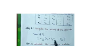 PCA-solved problems.pptx helpful for ml . | PPTX