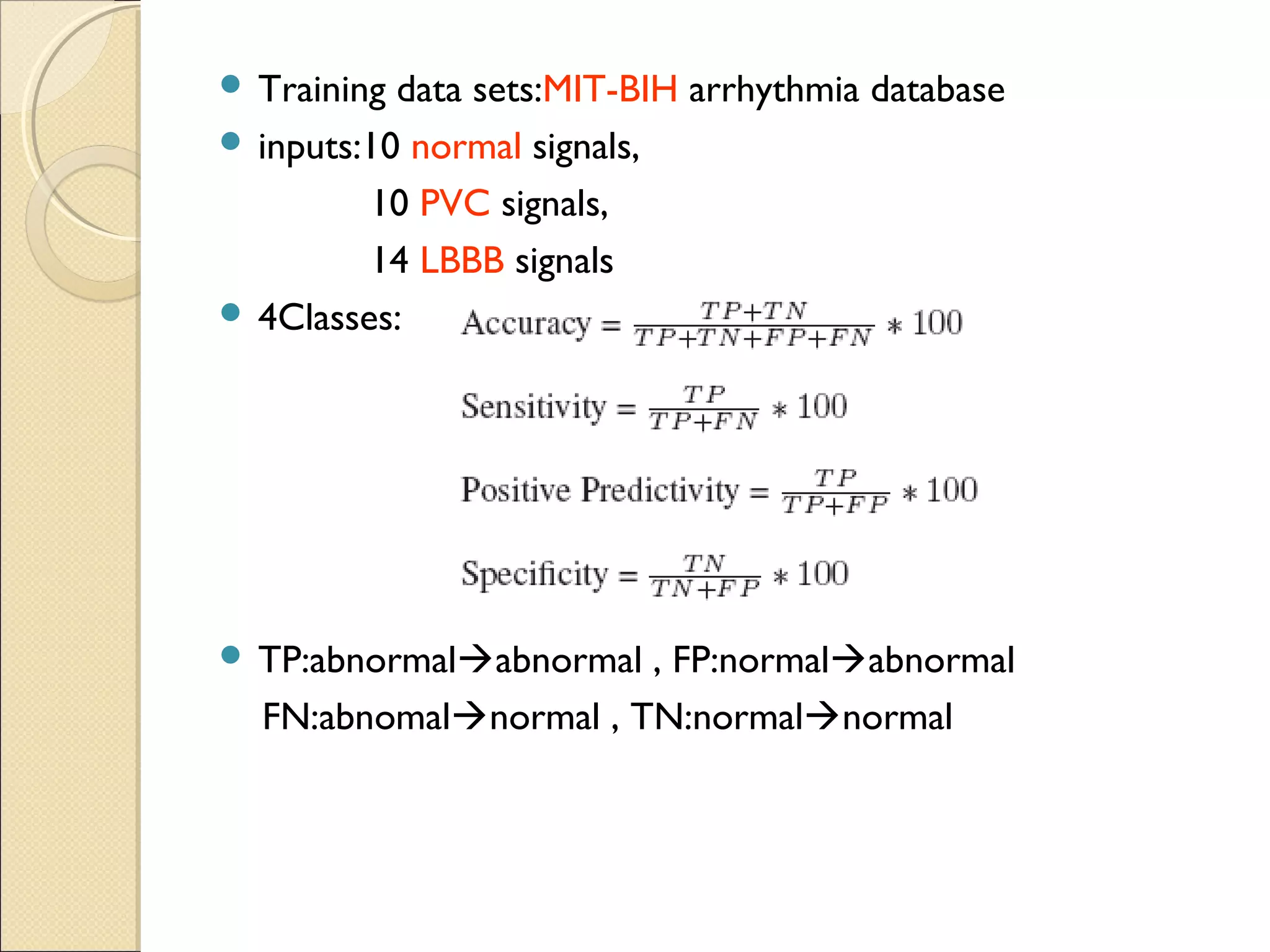 Pca and kpca of ecg signal | PPT