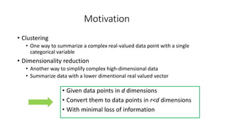 principle component analysis pca - machine learning - unsupervised ...