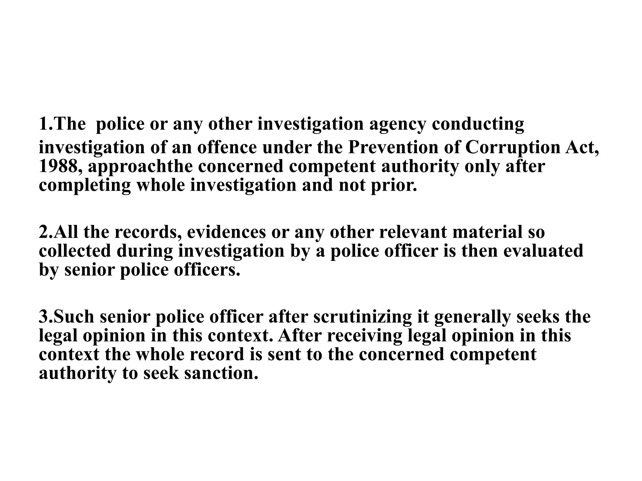 Prevention of corruption act 1947-2018. | PPTX | Law