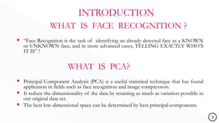 Pca for semiinar | PPT