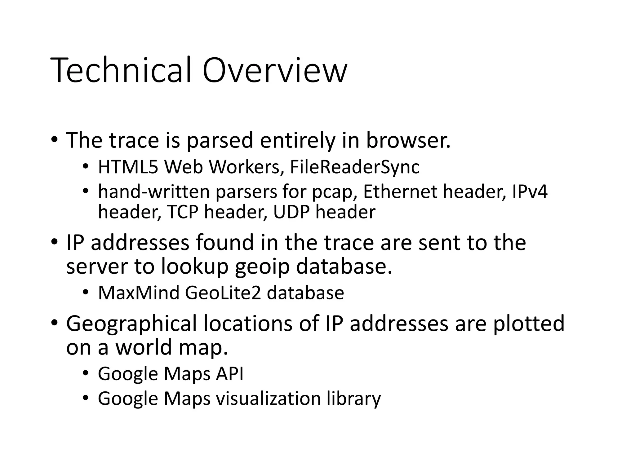 pcap-map | PPT