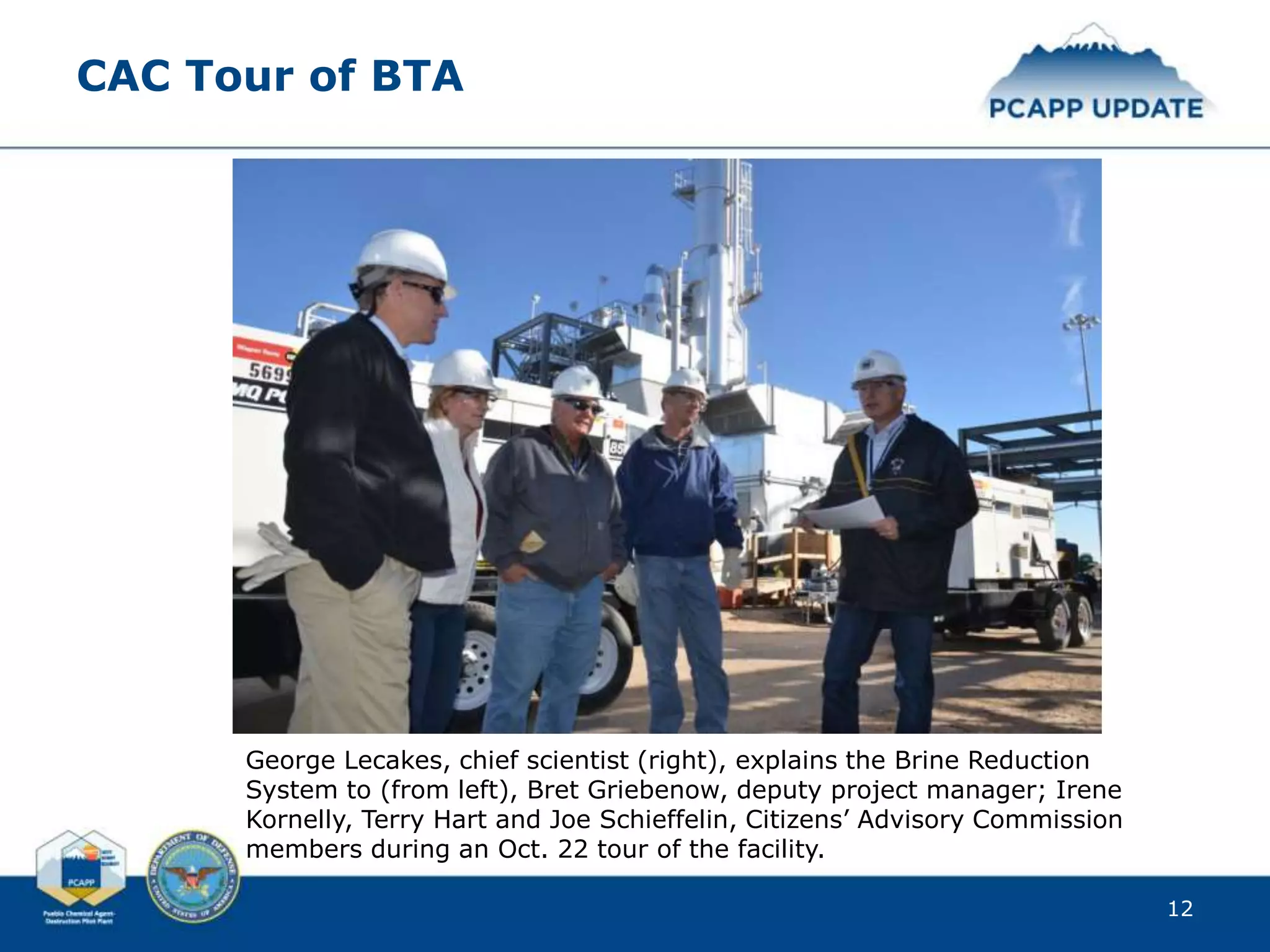 PCAPP Update 30 October 2013 | PPTX