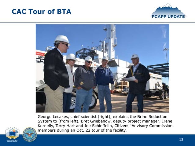 PCAPP Update 30 October 2013 | PPT